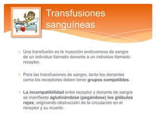 Grupos sanguíneos y | PPTX