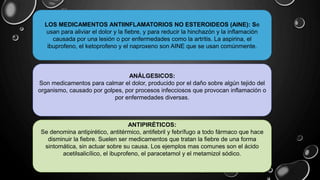 GRUPO TERAPEUTICO AINES. Farmacologicas pptx | PPTX