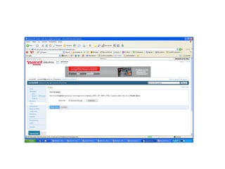 Grupo Yahoo Susana | PPT