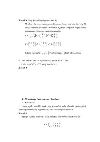 Grup permutasi | DOCX