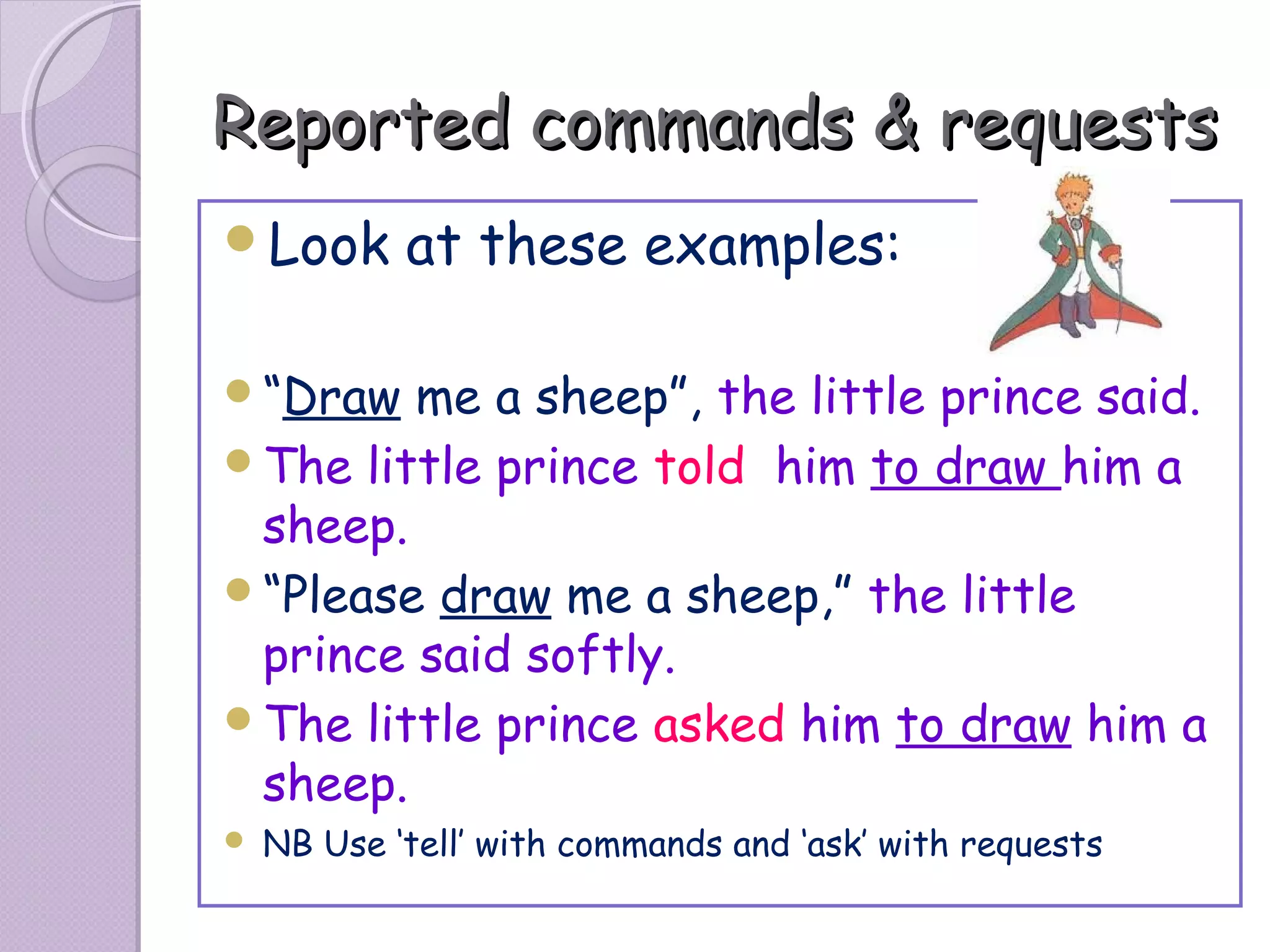 commad & request | PPT