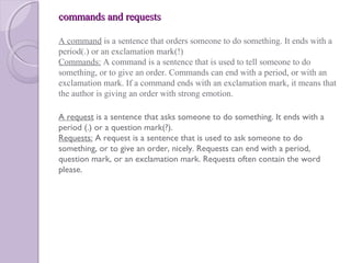 commad & request | PPT