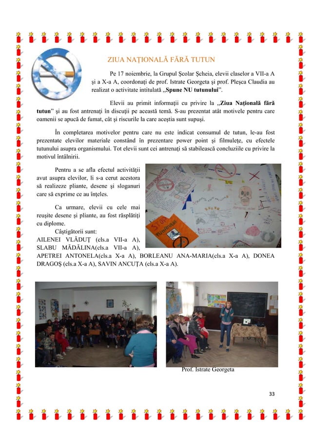 Grupul Scolar Scheia, revista nr. 5 | PDF