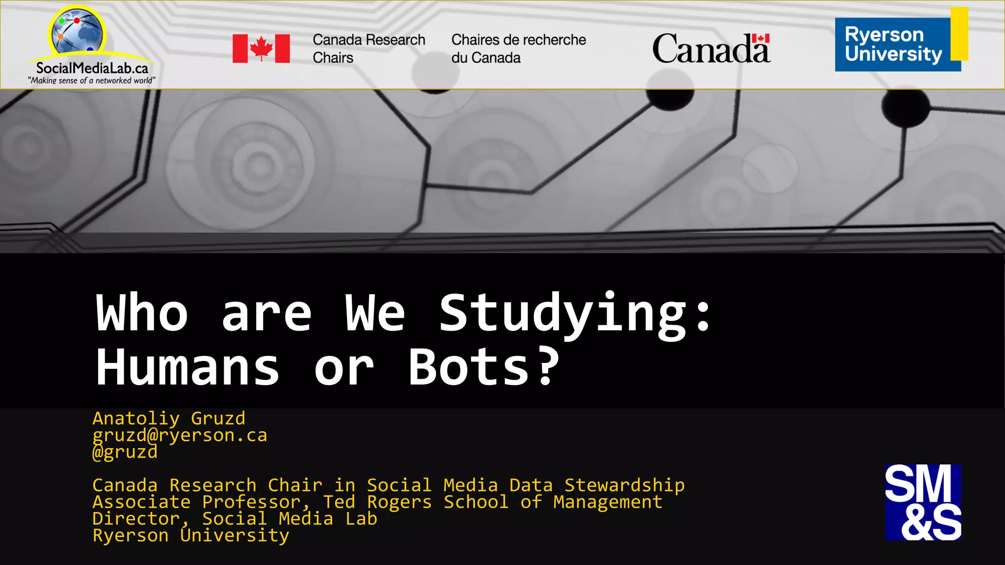Who are We Studying: Humans or Bots? | PPT