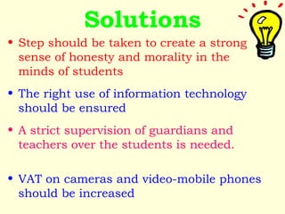 Case study on Misuse of Information Technology | PPT