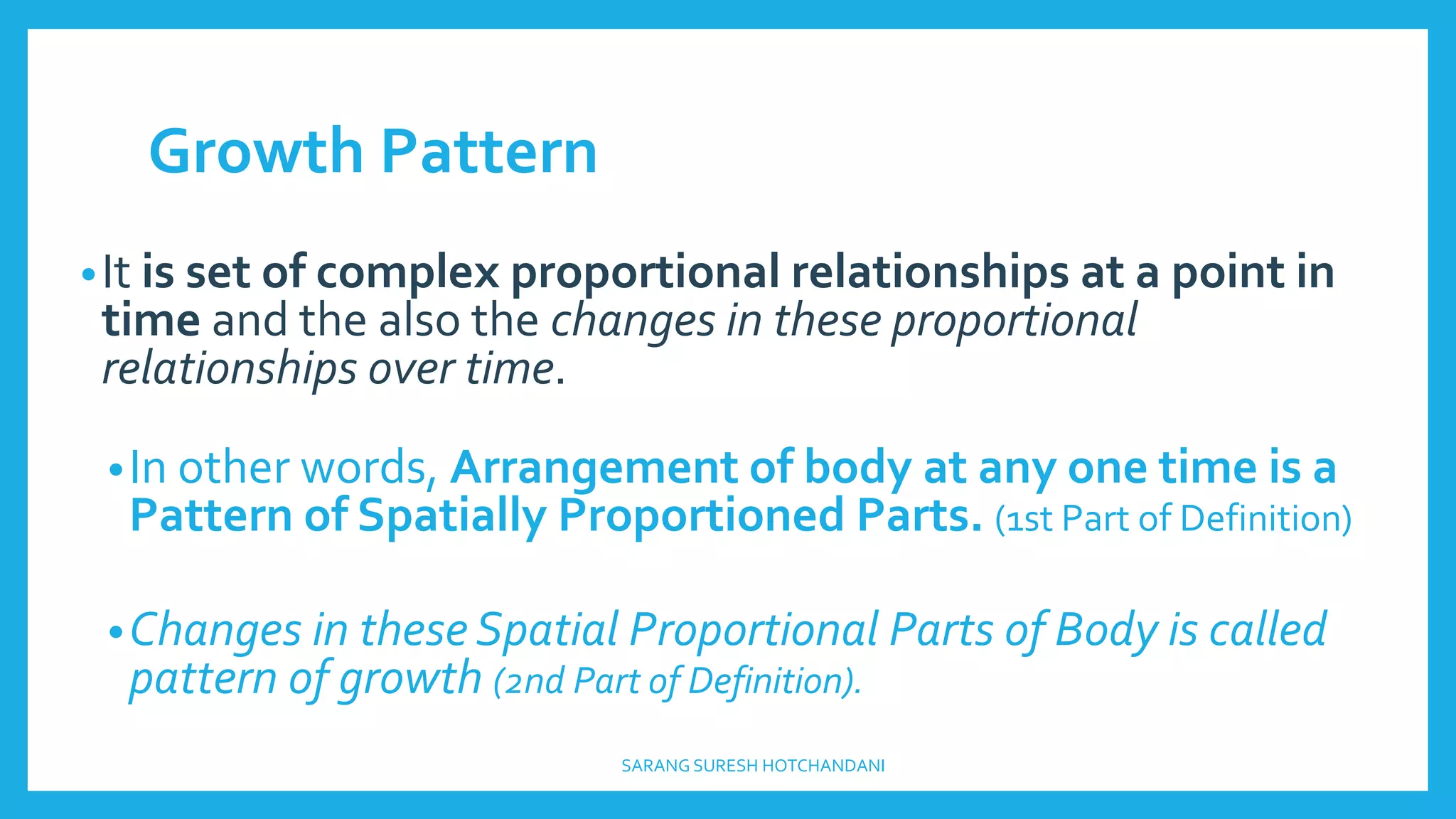 Growth Pattern Variability (Concepts of Growth & Development ...