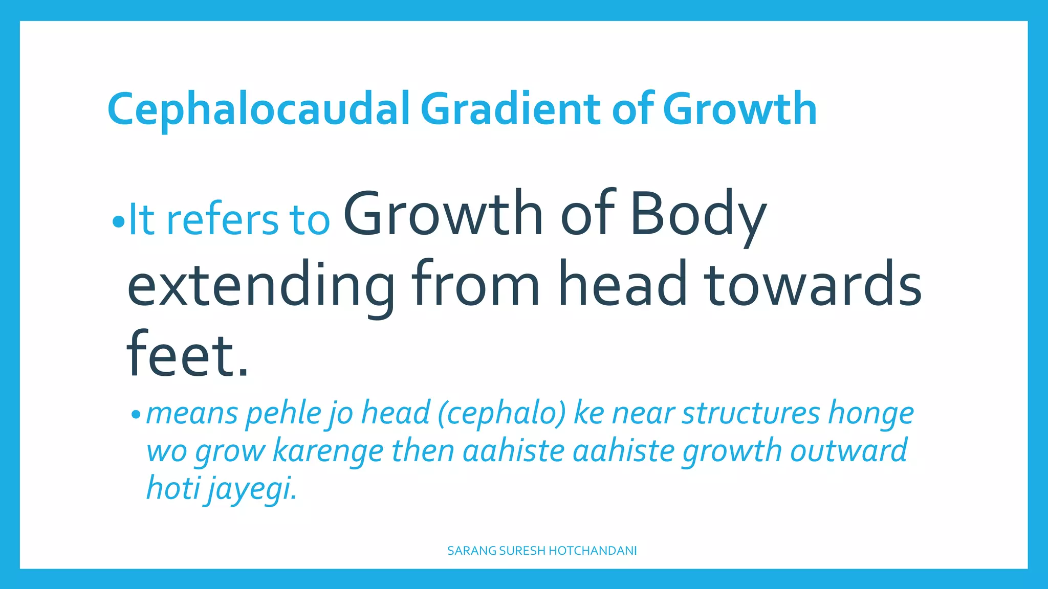 Growth Pattern Variability (Concepts of Growth & Development ...