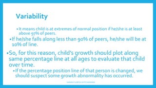 Growth Pattern Variability (Concepts of Growth & Development ...