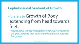 Growth Pattern Variability (Concepts of Growth & Development ...