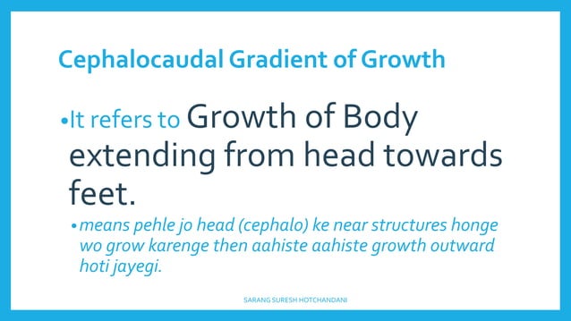 Growth Pattern Variability (Concepts of Growth & Development ...