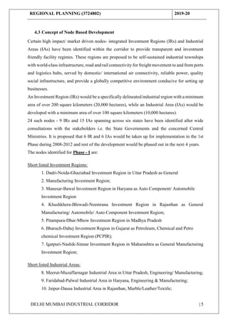 DELHI MUMBAI INDUSTRIAL CORRIDOR | PDF