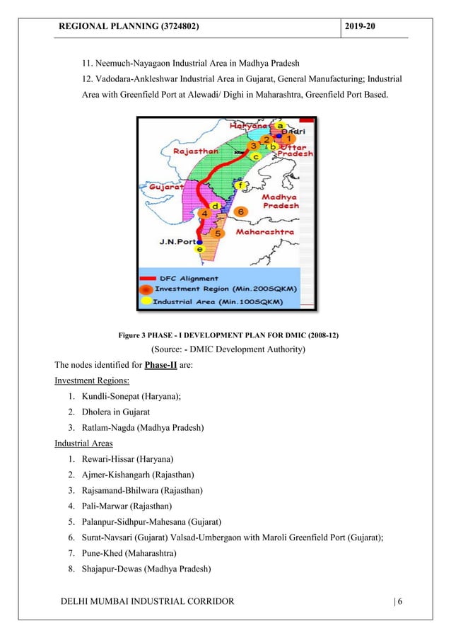 DELHI MUMBAI INDUSTRIAL CORRIDOR | PDF | Rail Travel | Travel Type