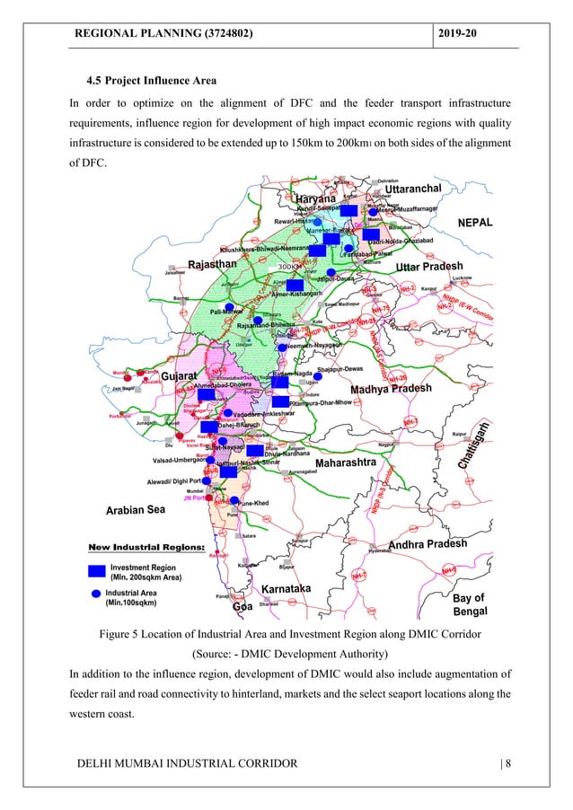 DELHI MUMBAI INDUSTRIAL CORRIDOR | PDF | Rail Travel | Travel Type