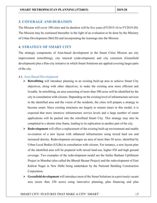 SMART CITY: FEATURES THAT MAKE A CITY ‘SMART’” | PDF