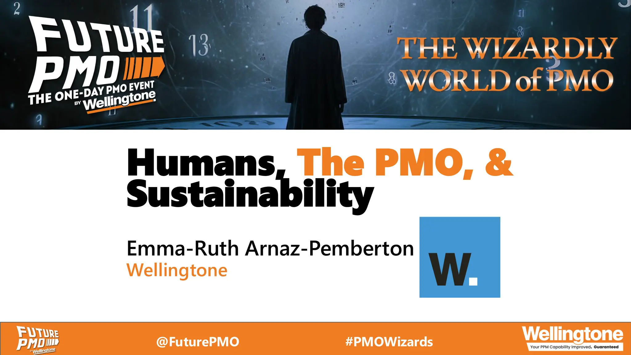 Humans, The PMO & Sustainability - Emma Arnaz-Pemberton (Wellingtone ...