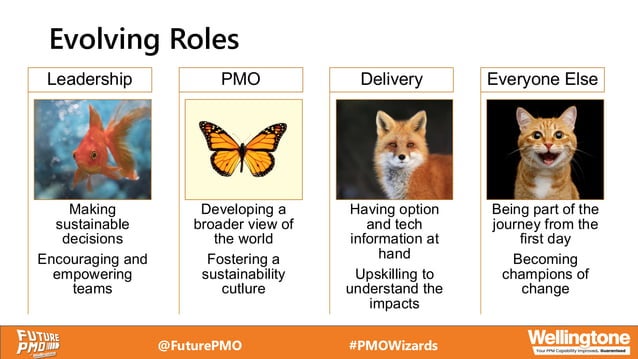 Humans, The PMO & Sustainability - Emma Arnaz-Pemberton (Wellingtone ...