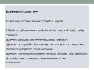 Grzech pierworodny | PPTX