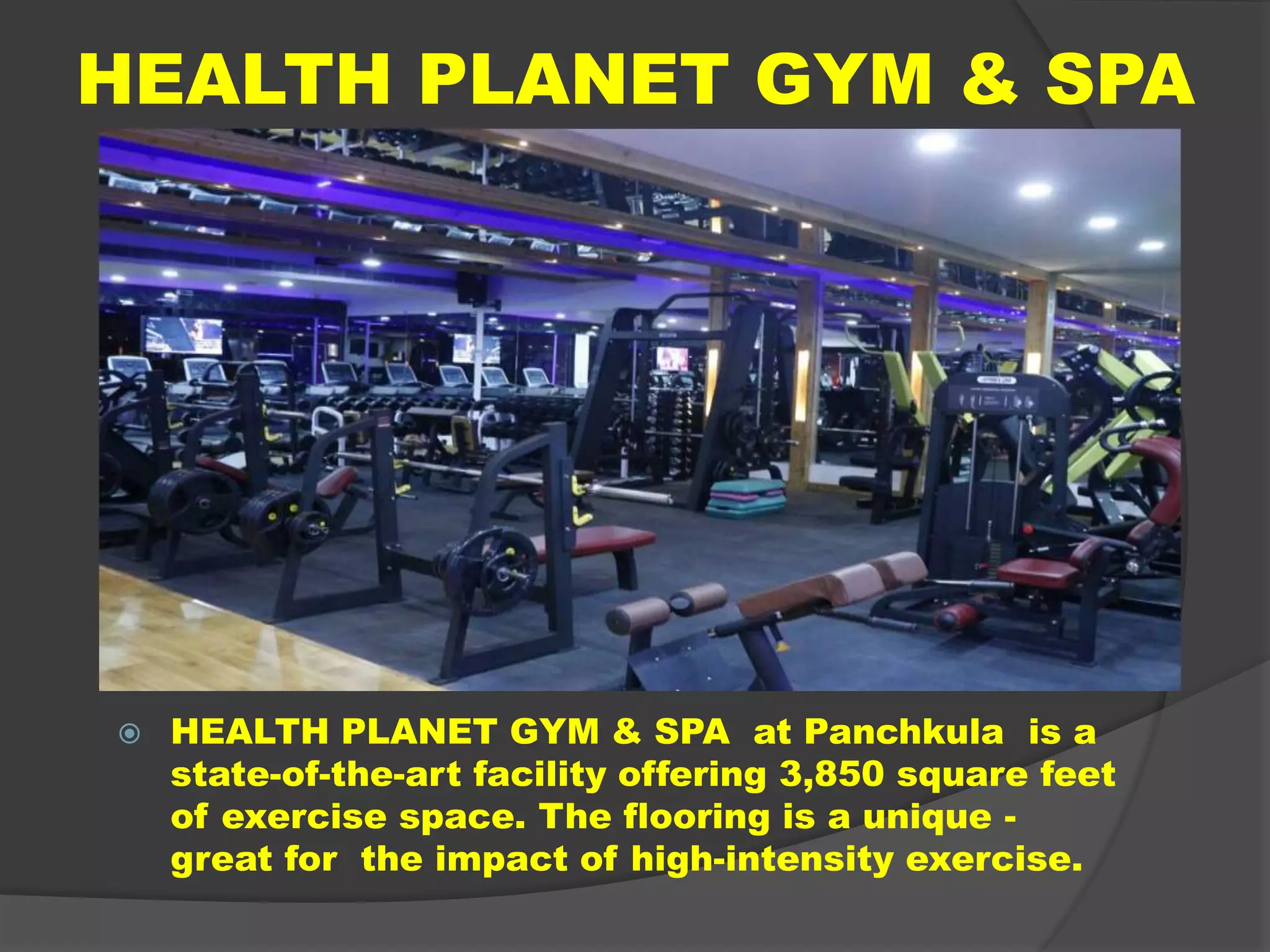 Health Planet Gym & Spa | PPT