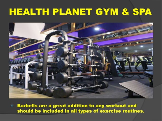 Health Planet Gym & Spa | PPT