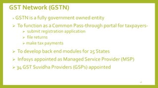 GOODS AND SERVICE TAX-GST | PPTX | Commodities | Economy