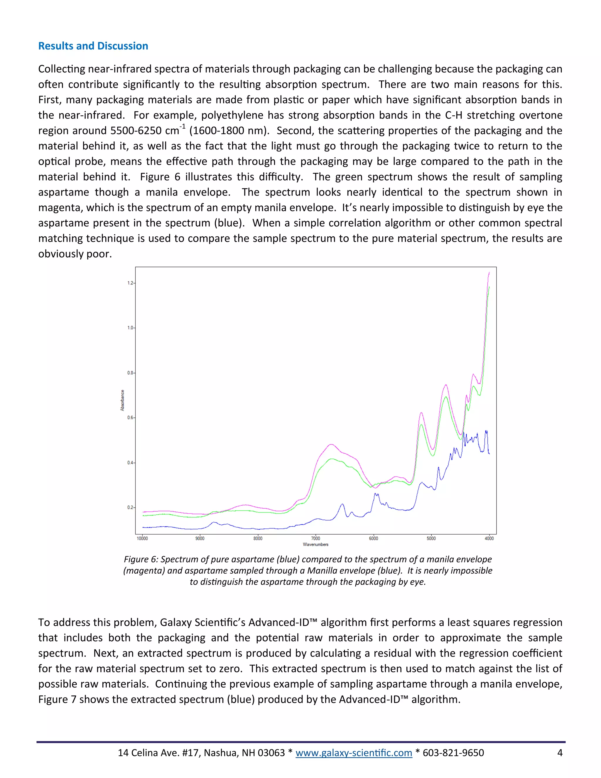 RMID through packaging using FT-NIR Spectroscopy | PDF | Chemistry | Science