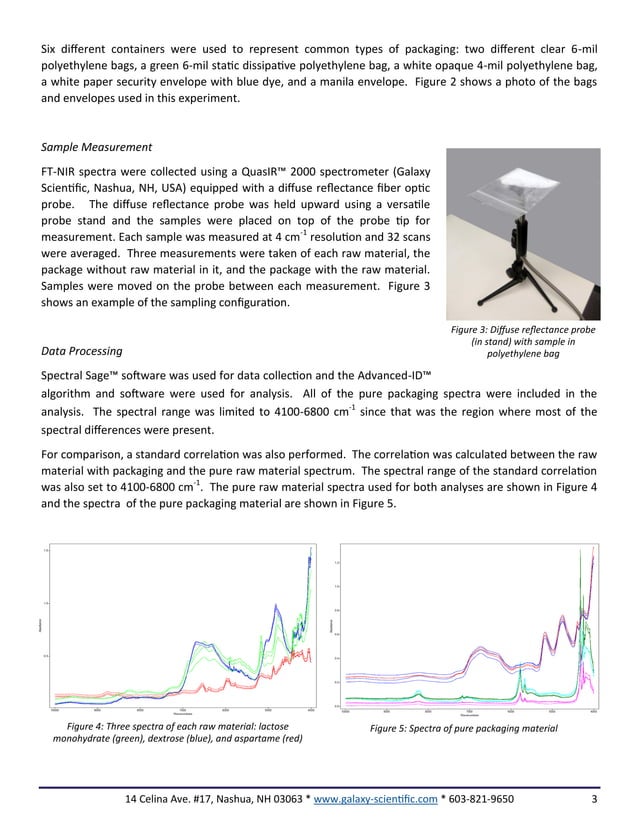 RMID through packaging using FT-NIR Spectroscopy | PDF | Chemistry ...