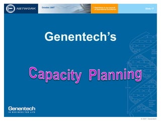 BA401_Genentech | PPT | Biotech and Biomedical Industry | Industries