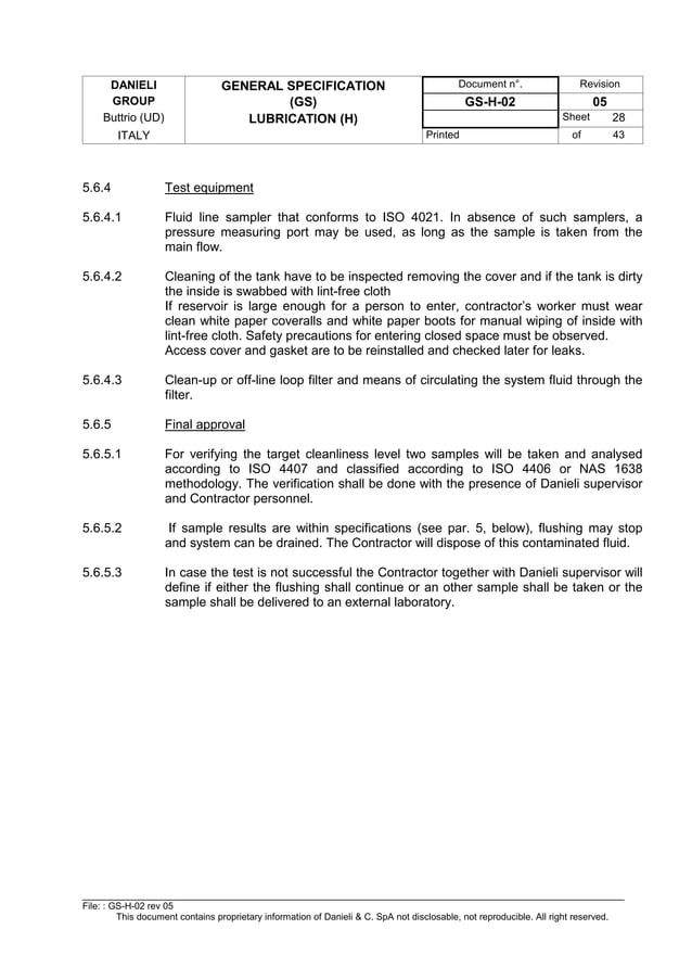 Gs h-02-r05-lubrication system | PDF