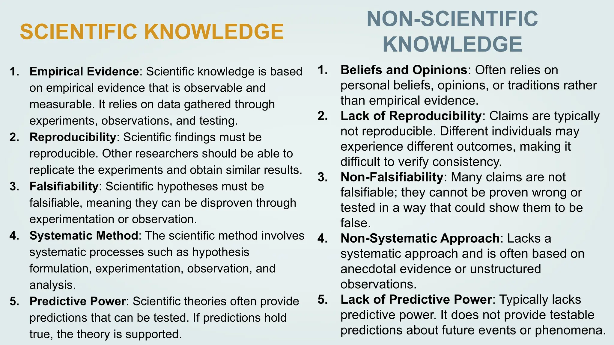 General Studies-Nature and Types of Sciences | PPTX