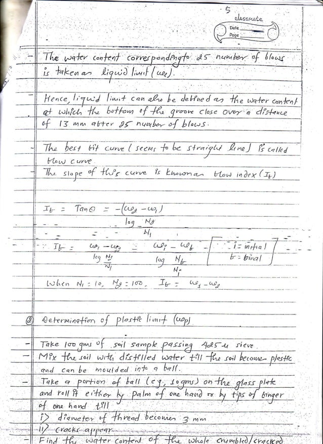 Soil mecahnics ka notes | PDF