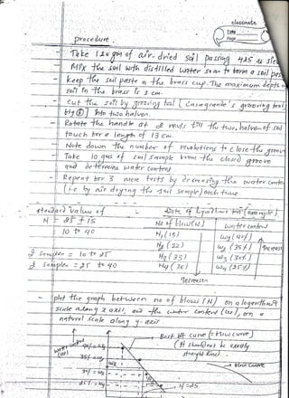 Soil mecahnics ka notes | PDF