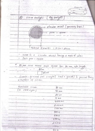 Soil mecahnics ka notes | PDF