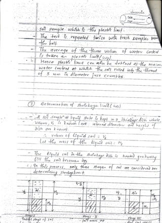Soil mecahnics ka notes | PDF