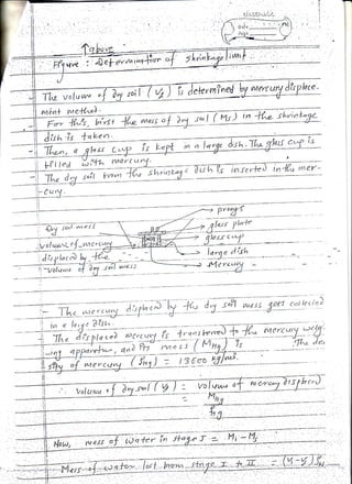 Soil mecahnics ka notes | PDF