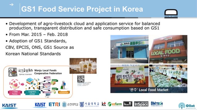 GS1 standards and Blockchain Technology for Traceability in Agriculture and Seafood Industries ...