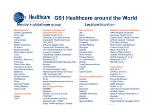 Gs1 healthcare voor een betere patientveiligheid | PPT