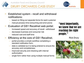 GS1 Recall | PDF