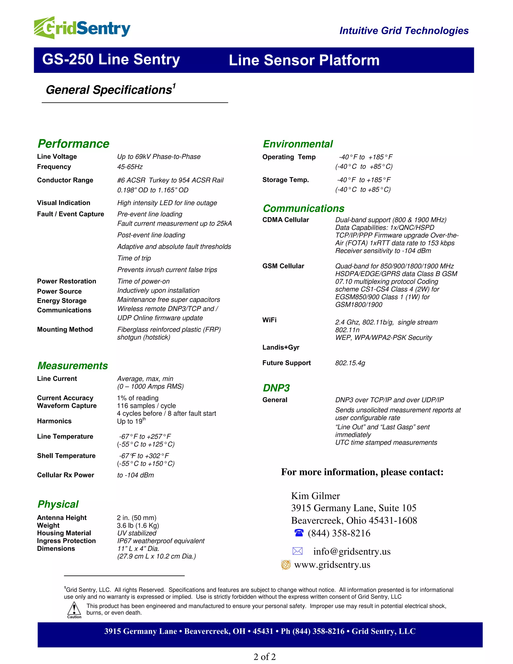 Gs250 brochure | PDF