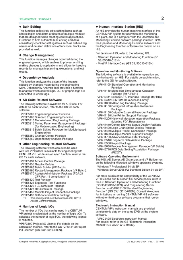 Yokogawa Centum VP | PDF | Web Development | Internet