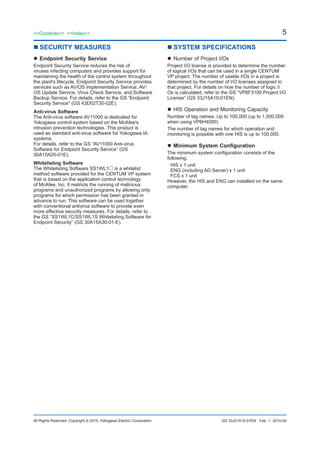 Yokogawa Centum VP | PDF