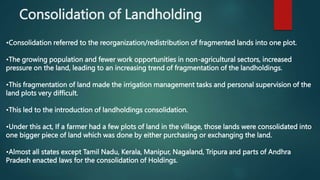Land reforms for Indescribably poor government structures | PPT