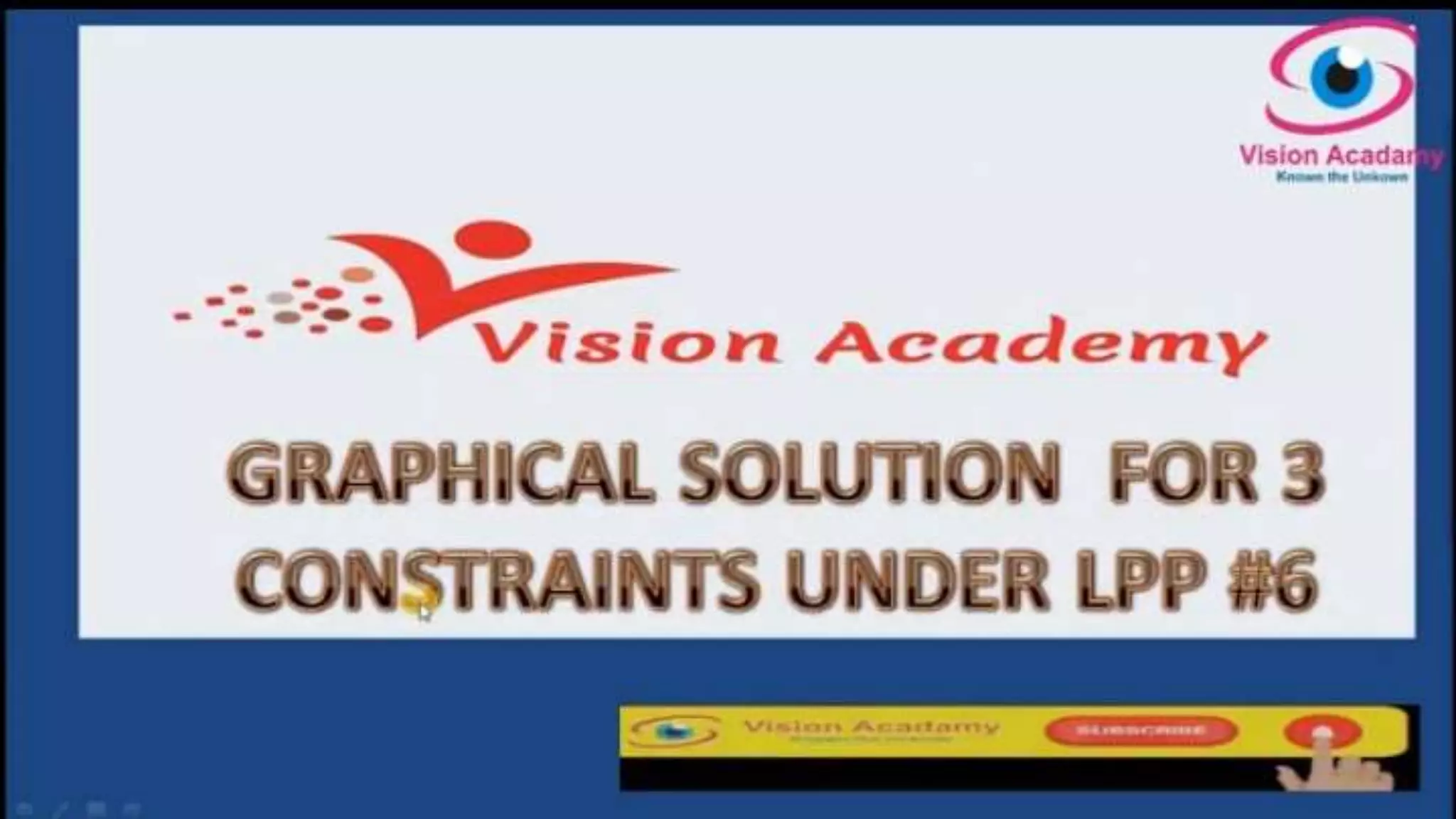 Graphical solution for 3 constraints under LPP | PPT