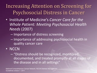 Psychosocial Distress Management | PPTX