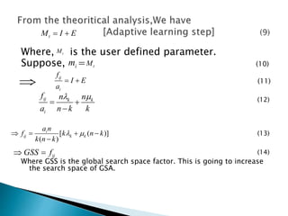 GSA-BBO HYBRIDIZATION ALGORITHM | PPT | Free Download