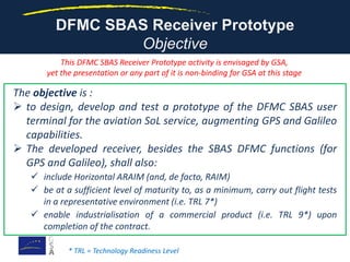DFMC SBAS Receiver Development | PPTX | Technology & Computing