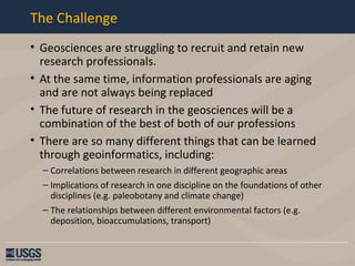 Investing in the Future of Geoscience Research Services | PPT | Geology ...
