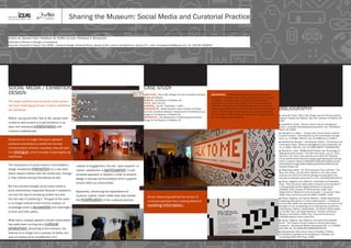 Sharing the Museum: Social Media and Curatorial Practice | PDF