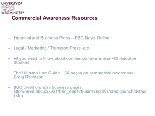 Skills Academy_Commercial Awareness | PPT