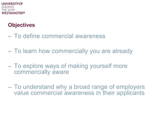 Skills Academy_Commercial Awareness | PPT | Free Download