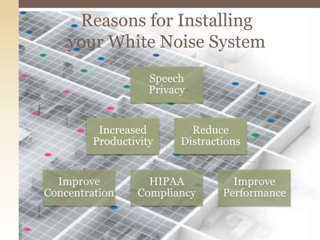 GSA Sound Masking White Noise Systems | PPTX